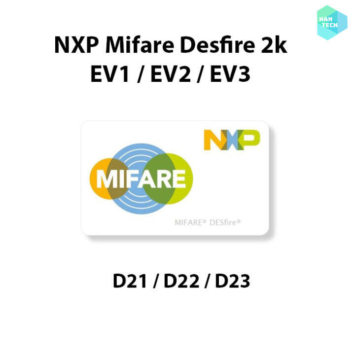 NXP Mifare Desfire 2k EV1 / EV2 / EV3 13.56MHz Mifare Desfire D21 / D22 / D23 Card | Lazada