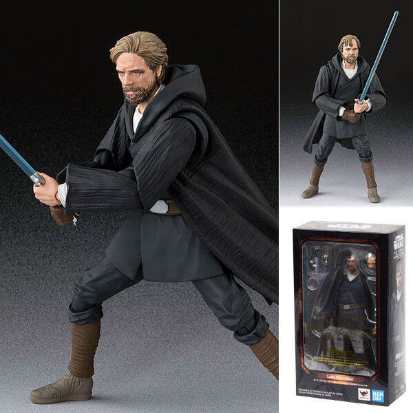 Bandai S.H.Figuarts Star Wars Luke Skywalker -Battle of Crait- (The ...