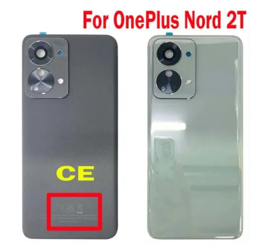 NewCover For OnePlus Nord 2T BatteryCover Glass Panel Rear Door Housing ...