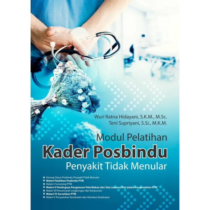 Buku Modul Pelatihan Kader Posbindu Penyakit Tidak Menular | Lazada Indonesia
