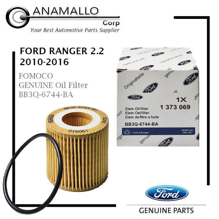 Genuine Oil Filter Ford Ranger 2.2 / Ford Everest 2.2 BB3Q-6744-BA ...