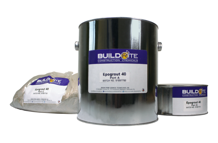 BUILDRITE CONFIX GROUT40 - Epoxy Resin Based Grout 8KG SET | Lazada PH