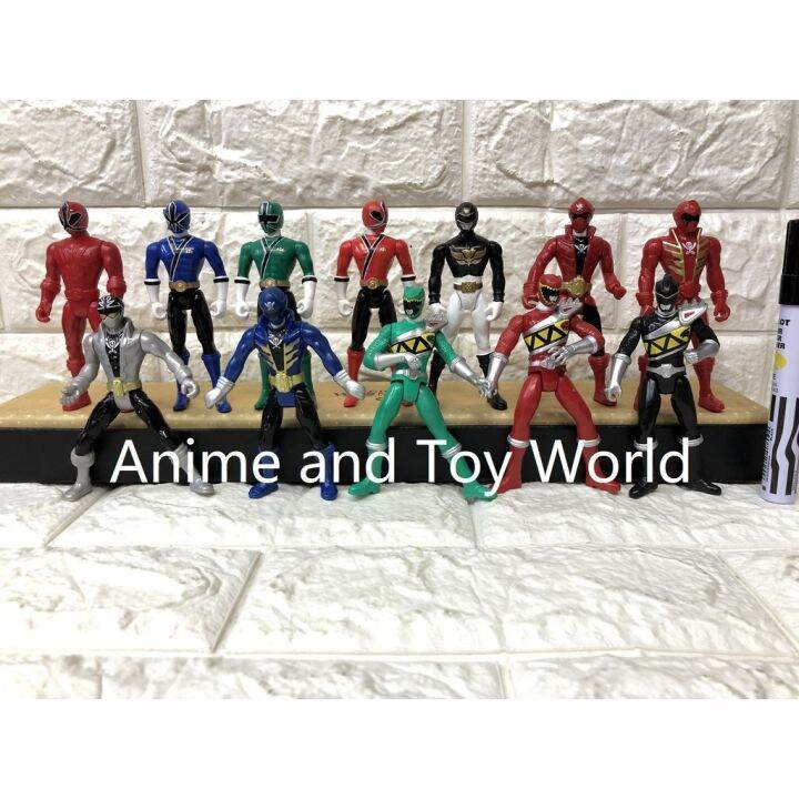 Power Rangers Samurai Dino Charge Megaforce Original 4 Inch Collectible ...
