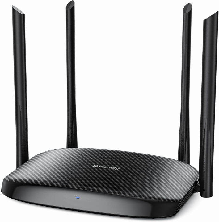 Speedefy WiFi Router for Home, AC1200 Gigabit Dual Band Computer ...