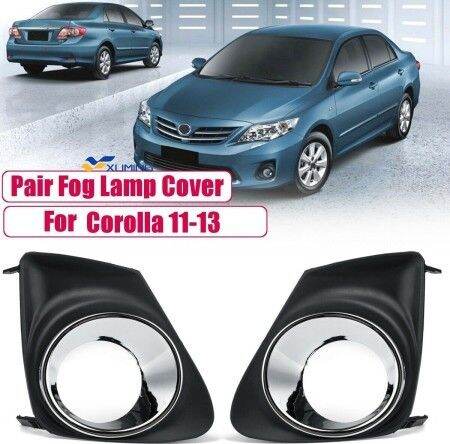 Xuming Front Bumper Fog Light Cover for TOYOTA Corolla for Altis 2010 ...