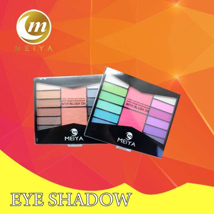 MEIYA EYESHADW AND BLUSH ON | Lazada PH
