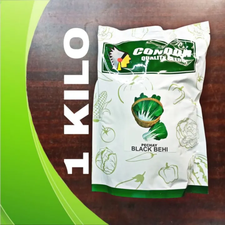 ♥CONDOR SEEDS - PECHAY SEEDS OPV - BLACK BEHI - SOLD PER 1 KILO ...
