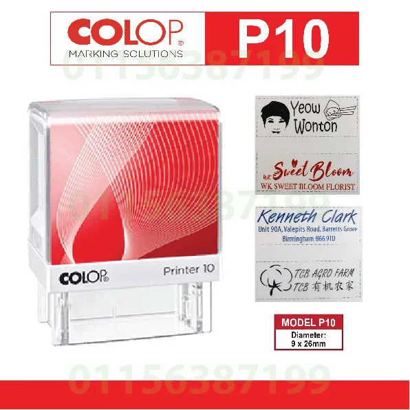 Nurse Doctor Chop COLOP Self Inking Stamp - P10 P20 P30 P40 P50 P60 ...