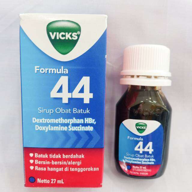 VICKS Formula 44 Sirup Obat Batuk 27 ml | Lazada Indonesia