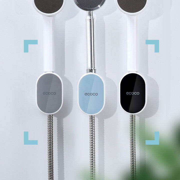 HOME818 ECOCO ที่แขวนฝักบัว หัวฝักบัวอาบน้ํา ไม่ต้องเจาะ ที่ยึดหัวฝักบัว ฐานหัวฝักบัว ที่วางหัว ...