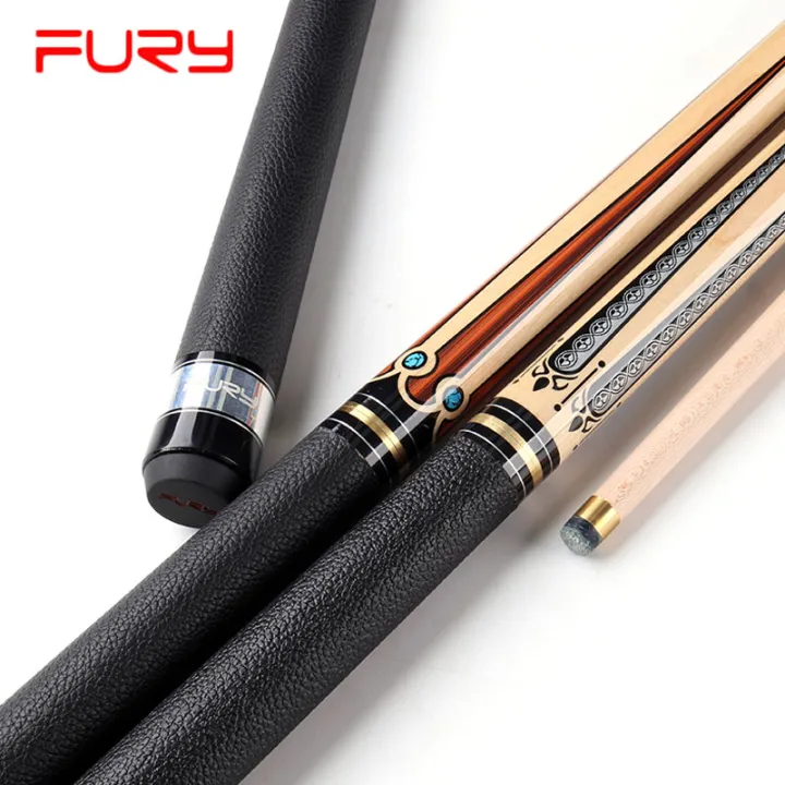 FURY BE Maple Shaft 3 4 Snooker Cue 9.8mm Tips 2 Colors Options Snooker Cues Case Set China ...