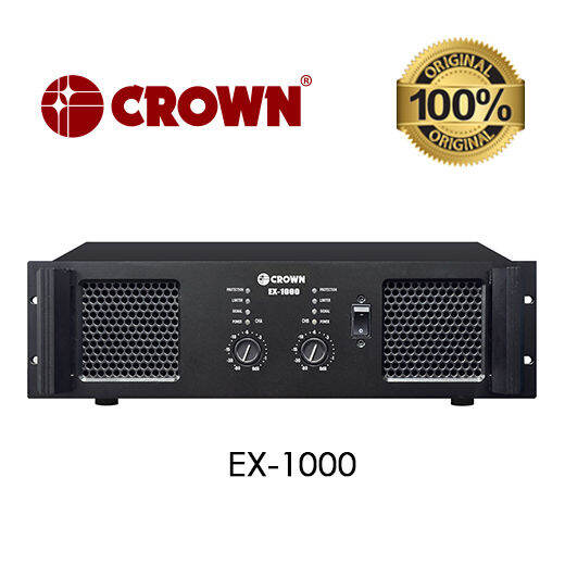 EX-1000 CROWN POWER AMPLIFIER EXTREME SERIES | Lazada PH