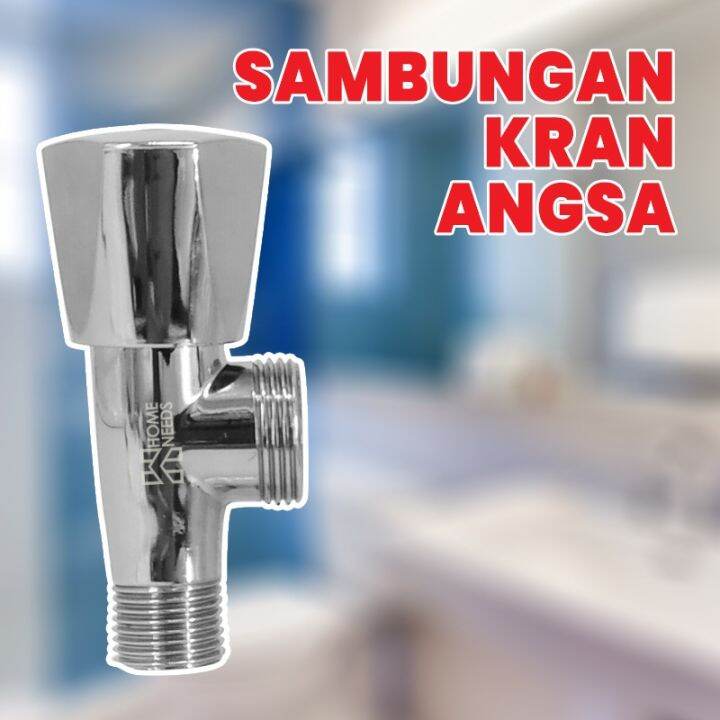 Stop Kran Stainless Single Sambungan Kran Angsa Kran Tancap Dinding ...