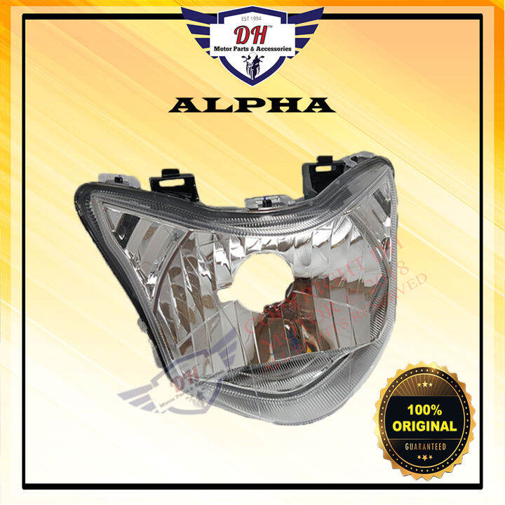 ALPHA (ORIGINAL) HEAD LAMP HONDA | Lazada