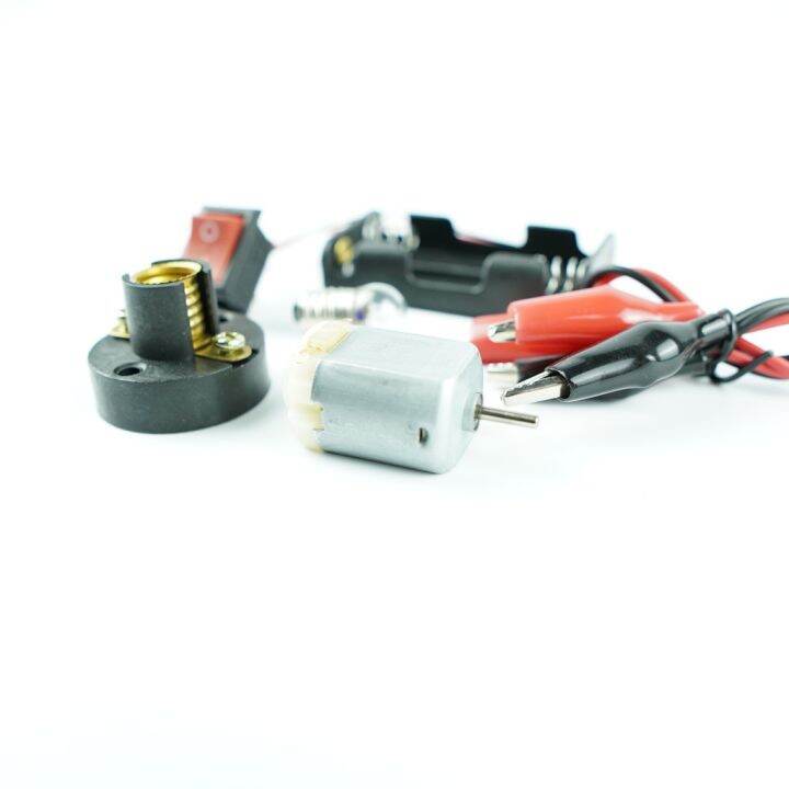 DIY Basic Electronics Starter Kit DC Motor and Lights 3V W/FAN | Lazada PH