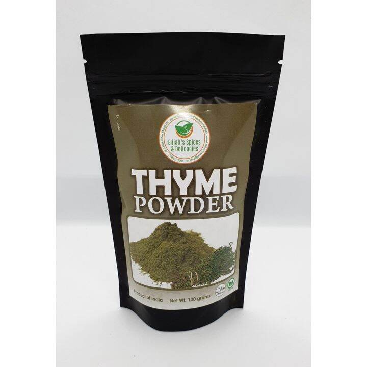 Thyme Powder Ground Thyme Leaves - 100G | Lazada PH