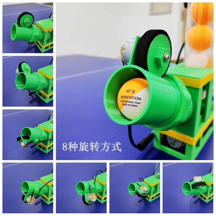 Table tennis sparring trainer, manual action setter, multi-ball trainer ...