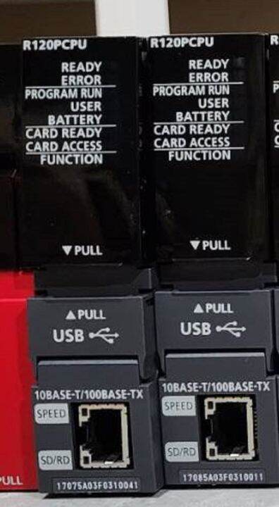 Mitsubishi PLC ซีเควนเซอร์ CPU ซีรีส์ MELSEC iQ-R (R120CPU) (lมือสอง ...