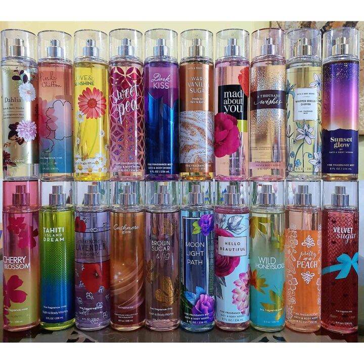Original From Us Bath And Body Works Fine Fragrance Mist 01 Lazada Ph
