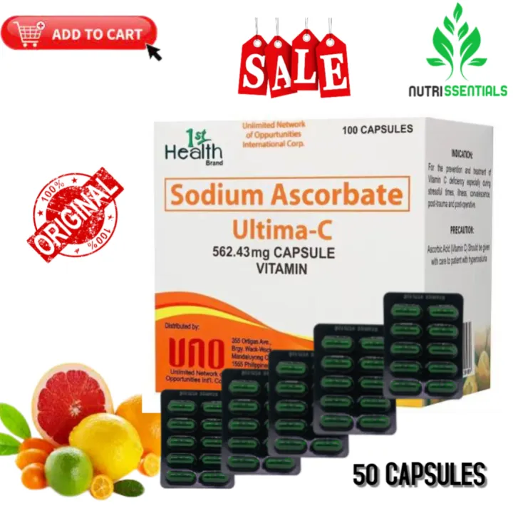 ULTIMA C original na vitamins pampataba, 50capsule, pampagana kumain ...