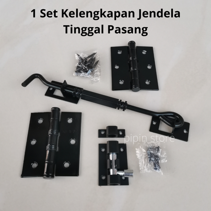 Paket 1Set Kelengkapan Jendela Grendel Jendela - Penahan Jendela ...