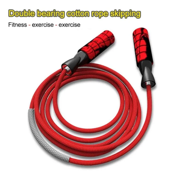 Plastic Skipping Rope Jump Rope Double Bearing Bold Ropes | Lazada PH