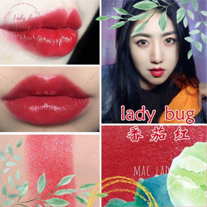 Mac Lustre Lipstick สี Lady Bug 3g. เครื่องสำอาง แต่งหน้า แบรนด์แท้ 100 ...