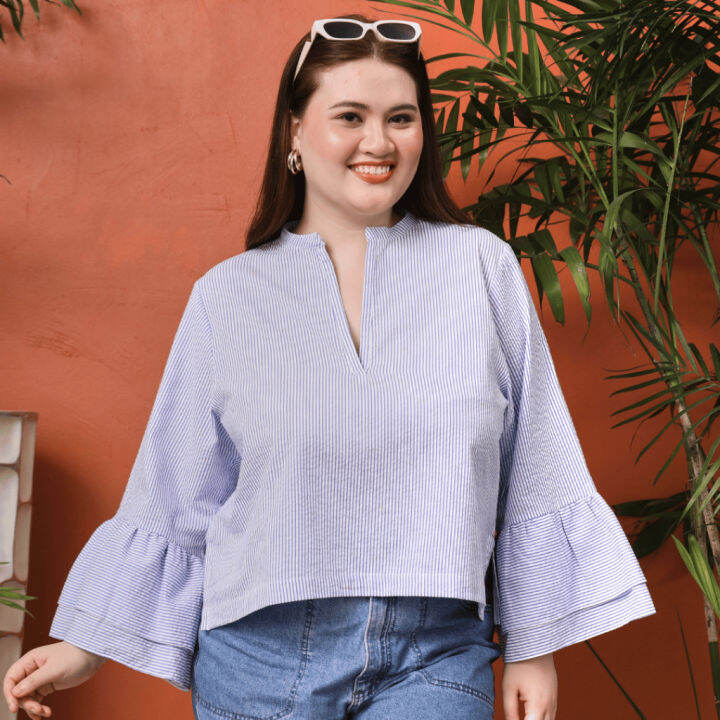 Tayo Studio Sandra top (Printed) | Lazada PH