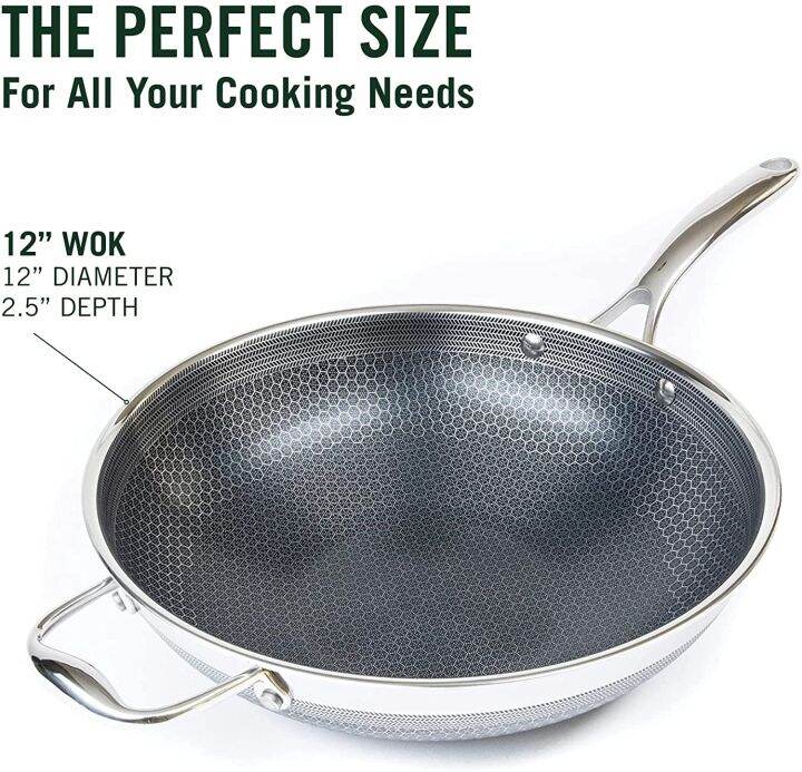 Posthexclad 12 Inch Wok
