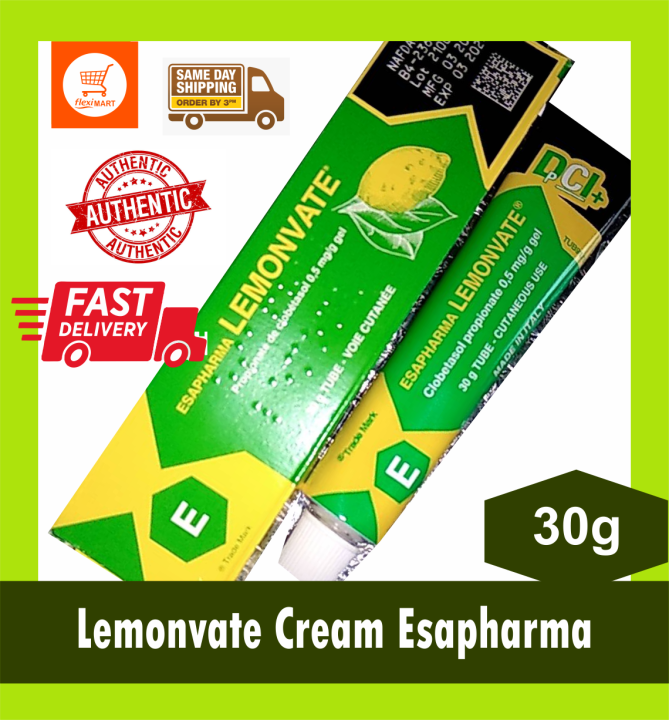 Lemonvate Cream Esapharma 30g | Original | MADE IN ITALY | 💯% Authentic ...