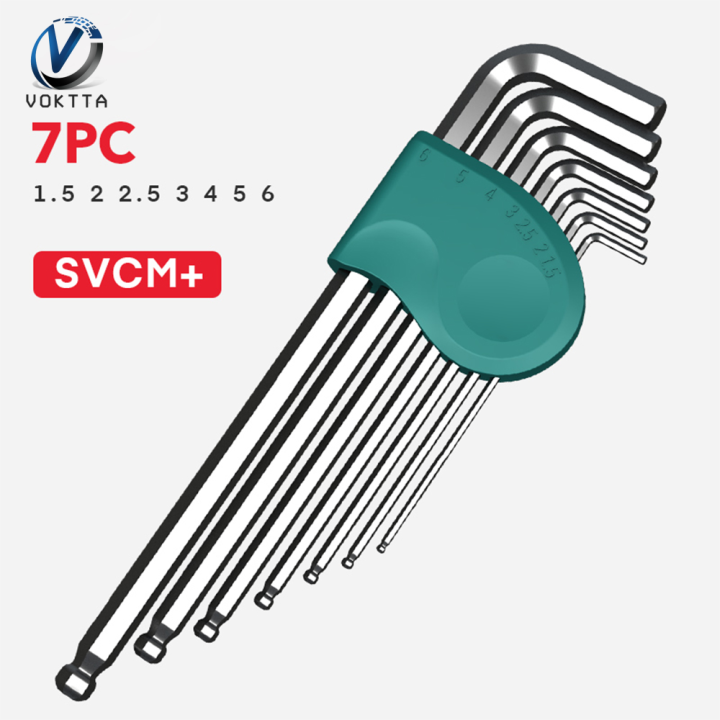 Voktta cờ lê lục giác Bộ svcm + Mặt trong sáu cạnh tự động bên trong 6 ...
