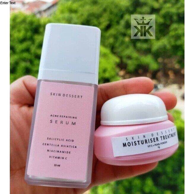 Viral Skin Dessert (Moisturizer Treatment 5g & serum 15ml) | Lazada