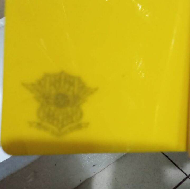 Bahan Plat Mobil Akrilik | KUNING | Lazada Indonesia