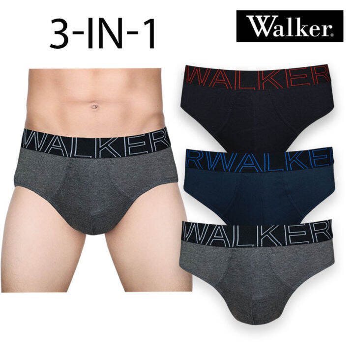 NATASHA WALKER BRIEF GHAZAAR | 3-IN-1 BRIEFS FOR MEN | Lazada PH