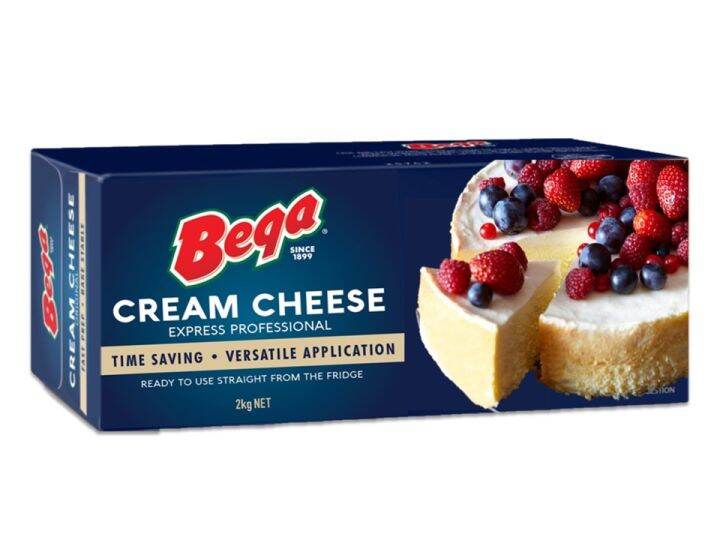 BEGA CREAM CHEESE EXPRESS PROFESSIONAL 2 kg. ครีมชีส เบก้า จาก ...