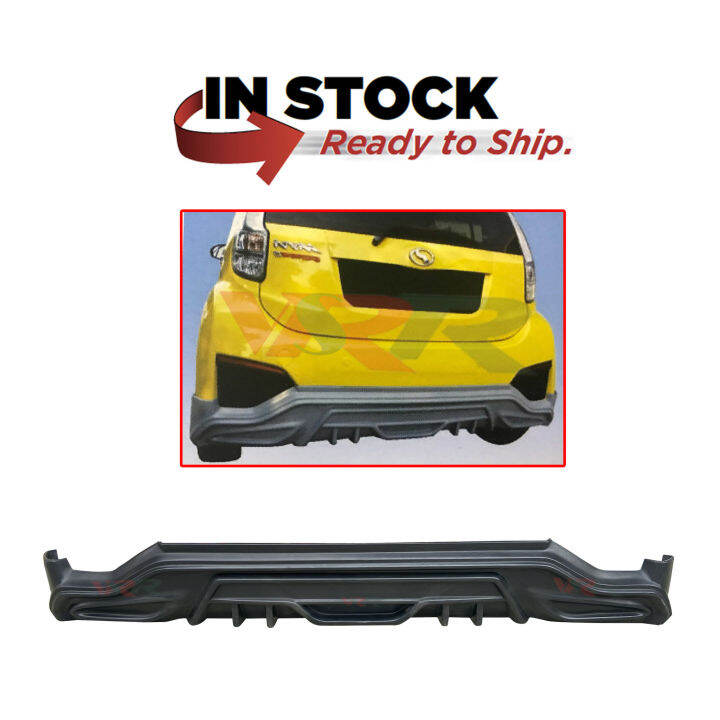 Perodua Myvi Icon (2015 Facelift) SE Special Edition WALD Rear Back ...