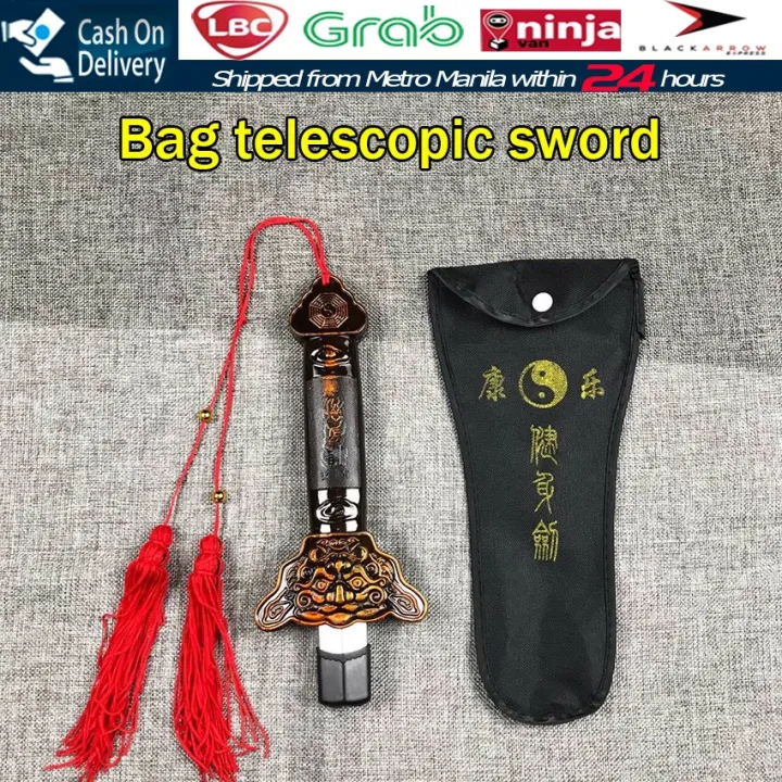 UEQ【Fast Delivery】Stainless steel telescopic sword/men&women Kung fu ...