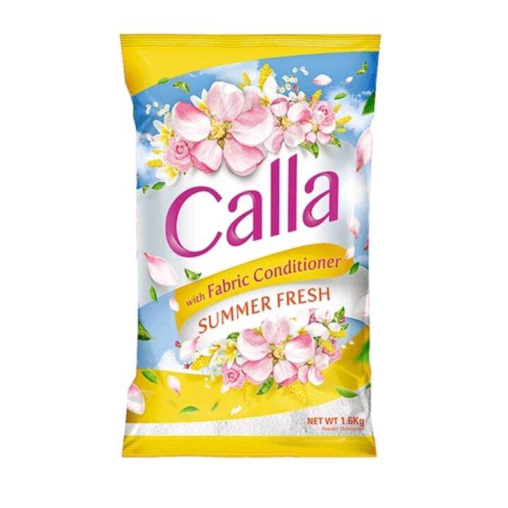Calla Laundry Powder Detergent Summer Fresh 1.6KG | Lazada PH