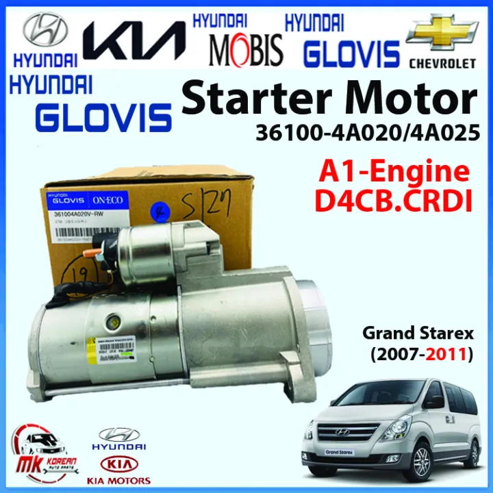 [HYUNDAI GLOVIS] Starter Motor for Grand Starex(2007-2011). A1-Engine ...