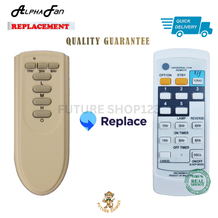 ALPHA IR3S IR3SFT OEM REMOTE COSA-699-56CM IR-3S FAN REMOTE CONTROL ...