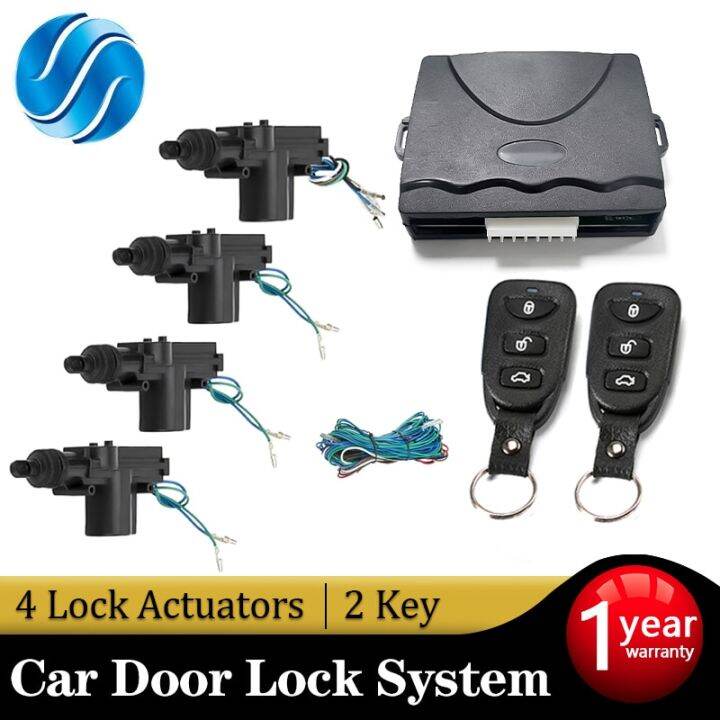 Hippcron Car Lock Door Remote Control Keyless Entry System Locking Kit ... Hippcron Car Lock Door Remote Control Keyless Entry System Locking Kit ...