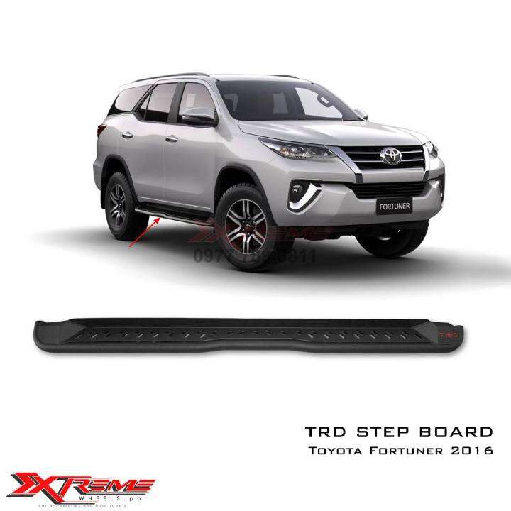 Toyota Fortuner 2016-2024 TRD Steel Door Side Stepboard / step board ...