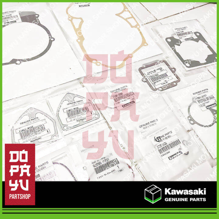 Gasket Paking Perpak Full Set Ninja R dan Ninja Rr New Old Original Kawasaki Genuine Parts ...