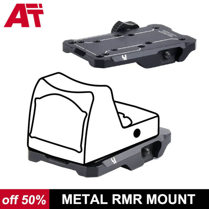 Tactical Universal RMR Red Dot Sight Mount Reflex Sight Base Adapter ...