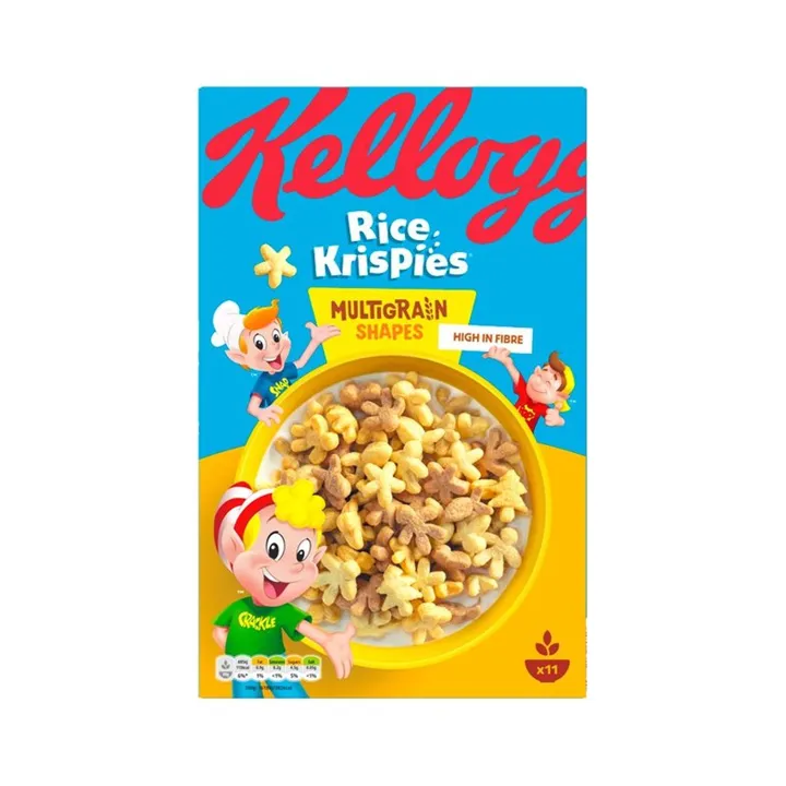 KELLOGG'S Rice Krispies Multi-Grain Shapes (350g) | Lazada PH