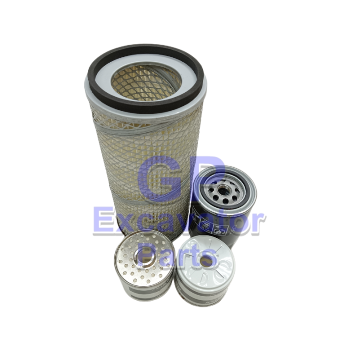 Backhoe Case 580G Filter Service Set ( Oil Filter, Air Filter and Fuel ...