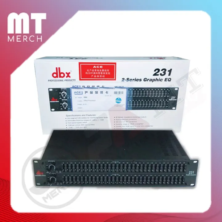 DBX 231 2 Series Graphic Equalizer (DBX-231) | Lazada PH
