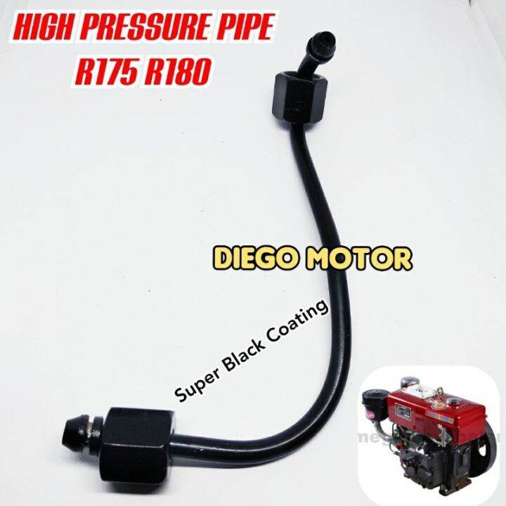 High pressure pipe selang nozel minyak mesin diesel Dongfeng tipe R175 ...
