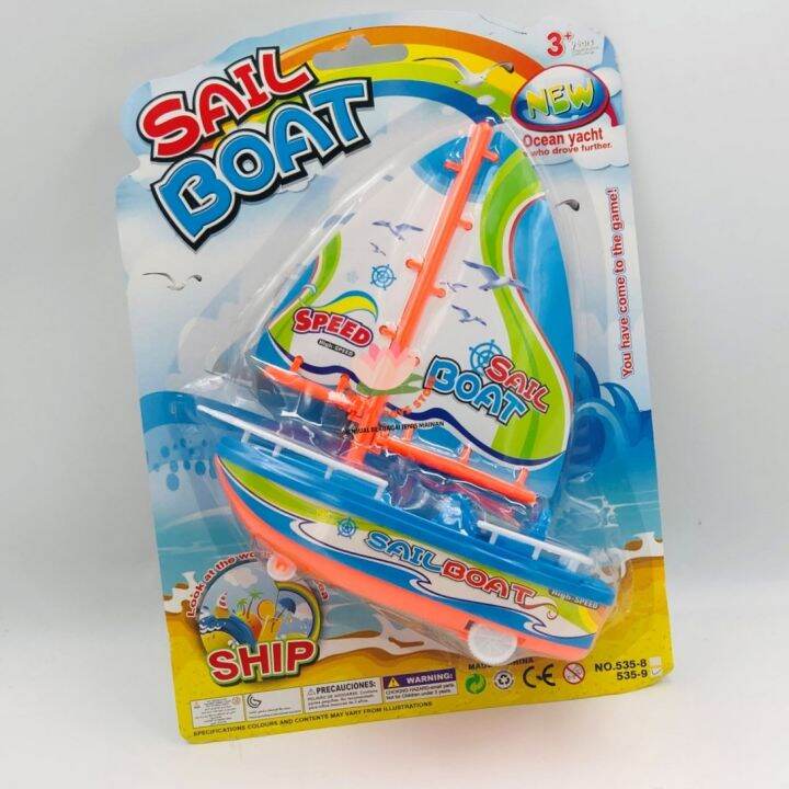 Perahu Sail Boat / Mainan Anak Perahu Layar Selancar Kapal Laut ...