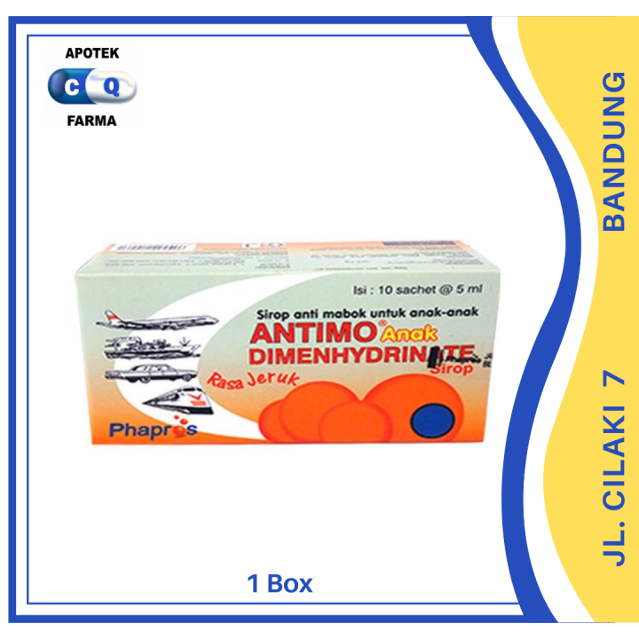 ANTIMO ANAK SIRUP RASA JERUK | Lazada Indonesia